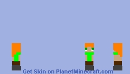 Leg only Alex Minecraft Skin