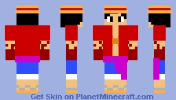 Luffy skin by stanley20111 Minecraft Skin