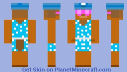 Octonauts Paani Swimming Surfing Minecraft Skin
