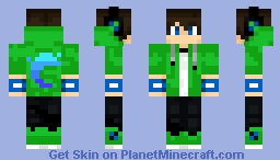 Green Eystreem Minecraft Skin