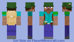Anti-Tank Steve Minecraft Skin