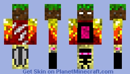 3 Dimensions skin with suit Minecraft Skin