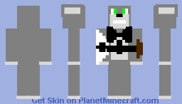 Burnt demon rabbit Minecraft Skin