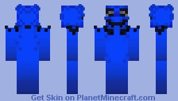 Blue imaginary friend Minecraft Skin