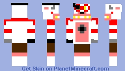 Funtime unwithered foxy Minecraft Skin