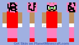 CubeCraft Sonic Event Amy Rose Skin Minecraft Skin