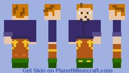 Jet goes to school Minecraft Skin