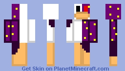 Corrupted Realistic Duck Minecraft Skin