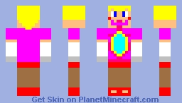 Toy mario Minecraft Skin