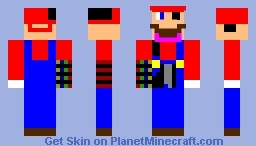 Toy mario Minecraft Skin
