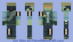 Voodoo-cursed sniper soul Minecraft Skin