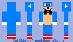 Toy sonic fnas 2 Minecraft Skin