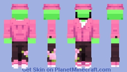 Hot Pink fruitberries Minecraft Skin