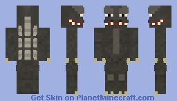 Godzilla 1972 Minecraft Skin
