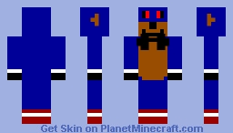 Nightmare sonic fnas 4 Minecraft Skin
