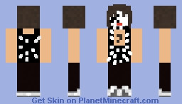 Paul Stanley (The Starchild) Minecraft Skin
