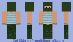 [NO ARMOR] ANTON | project delta Minecraft Skin