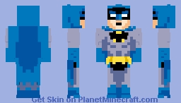 Batman (The Brave And The Bold) Minecraft Skin