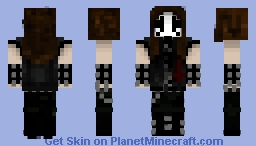 true black metal Minecraft Skin