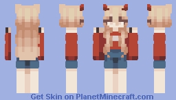 Demon Girl Minecraft Skin