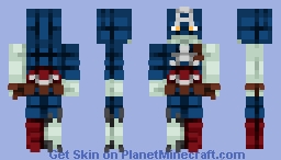 Marvel Zombies - Captain America Minecraft Skin