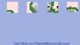 Bloody Zombie Pig Head Minecraft Skin