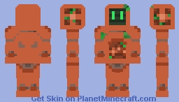 Copper Robot Minecraft Skin