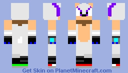 Multiversal super sonic blue Minecraft Skin