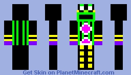 Frozen chip the reverse of el chip Minecraft Skin