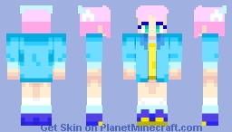 「realclass remake」aokaze nana Minecraft Skin