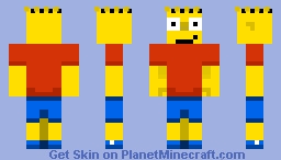 Bart Simpson Minecraft Skin