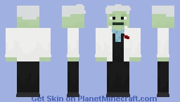 Doctor / Surgeon from No, I'm Not A Human Minecraft Skin