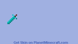 Sword on Back Template (2D) Minecraft Skin