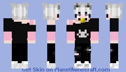 Cute Catboy Minecraft Skin