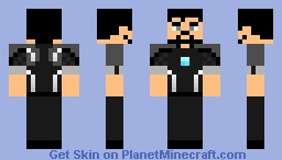 Tony Stark (Arc Reactor rond) Minecraft Skin