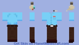 Invisigal (Dispatch) Minecraft Skin