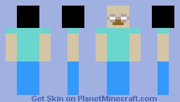HEROBRINE CREEPY PASTA Minecraft Skin