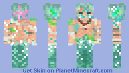 Cove Holden (Merman AU) Minecraft Skin