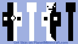 Yin Yang Minecraft Skin