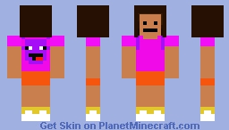 Dora the explorer Minecraft Skin