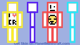 Grumpy man Minecraft Skin