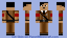 hitler Minecraft Skin