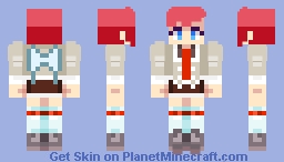 「remake」flore Minecraft Skin