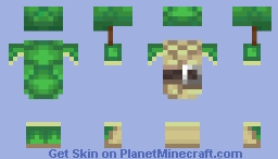 Nimble Turtle Armor Minecraft Skin