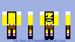 Headless skeleton Minecraft Skin
