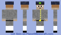 Confederate States Marine Corps Minecraft Skin