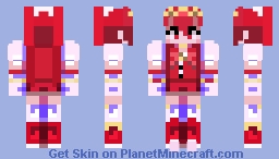 「remake」shimmering ruby Minecraft Skin
