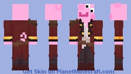 Pyroscythe Peppa Pig Minecraft Skin