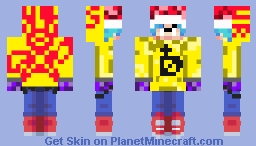 Minha skin de natal TIME URSO Minecraft Skin