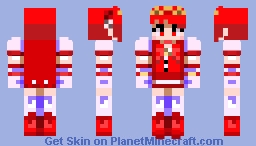 red rose Minecraft Skin
